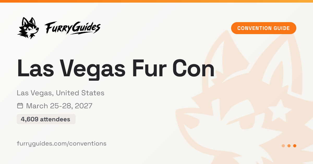 Las Vegas Fur Con (LVFC) 2026 | Las Vegas Furry Convention