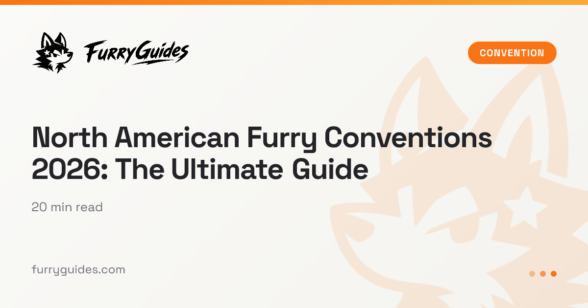 20 Biggest Furry Conventions in North America 2026 (Full Guide)