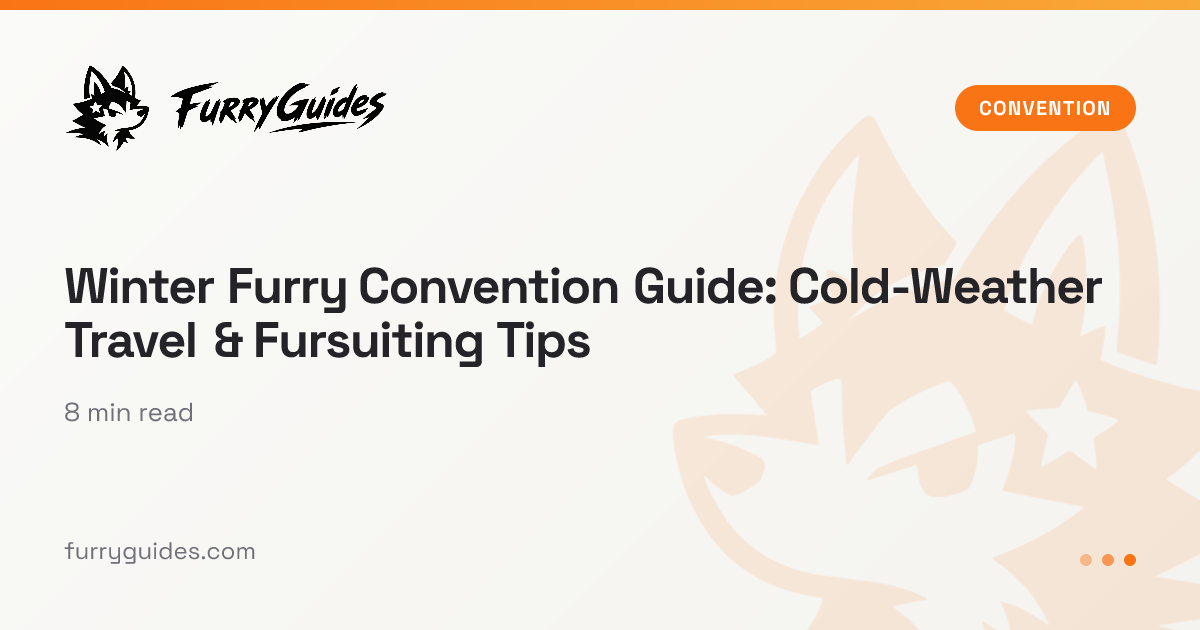 Winter Furry Con Guide: Cold-Weather Travel & Suiting Tips
